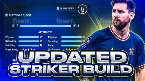 Best FIFA 23 Pro Clubs Striker Build YouTube