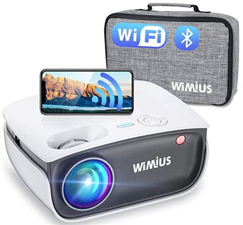 In Depth Review Of The WiMiUS S25 WiFi Bluetooth Projector Nerd Techy
