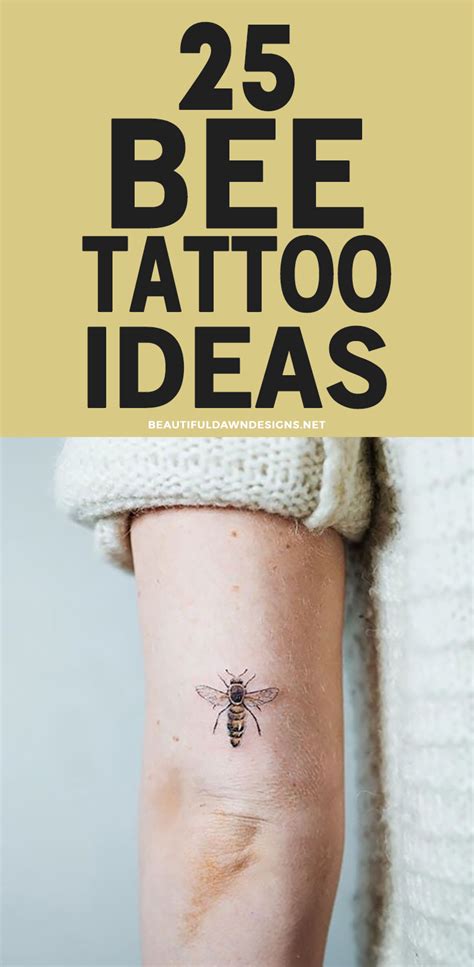 25 Best Bee Tattoo Ideas For Women Beautiful Dawn Designs