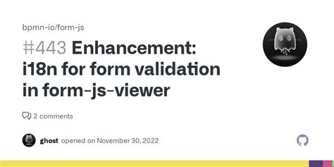 Enhancement I N For Form Validation In Form Js Viewer Issue