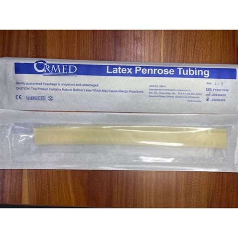Penrose Drain Latex Tubing Sterile Ormed Shopee Philippines