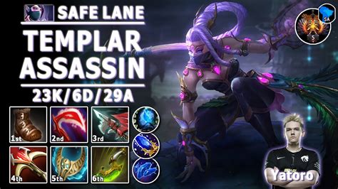 Templar Assassin Safe Lane Carry D Yatoro Pos Ta Play Dota