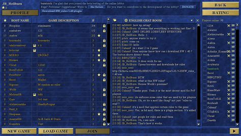 Online Lobby HD Mod Modyfikacje Heroes III Jaskinia Behemota