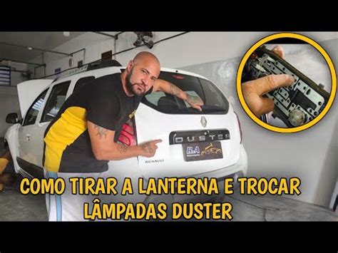 COMO TIRAR A LANTERNA E TROCAR LÂMPADAS DUSTER YouTube