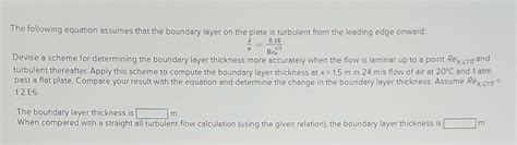 solved the following equation assumes that the boundary