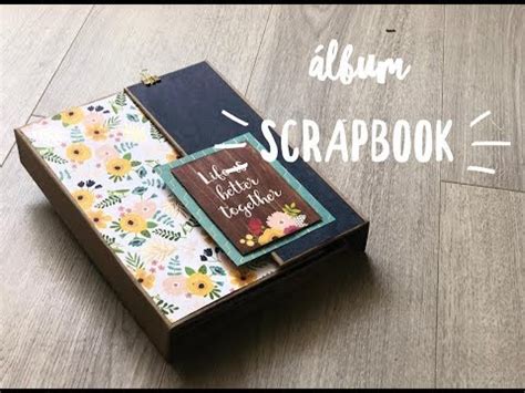 Cómo hacer un Álbum Scrapbook YouTube