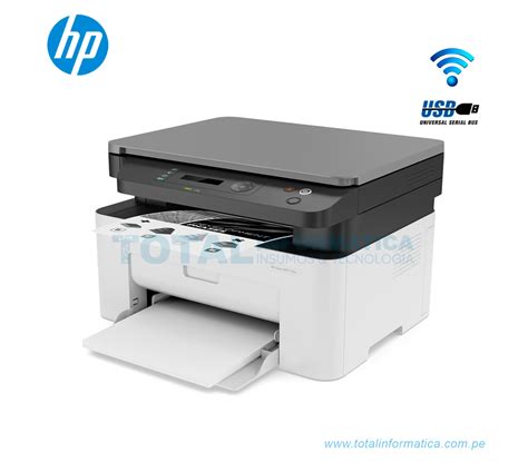 MULTIFUNCIÓN HP LASER 135W 4ZB83A IMPRESORA MONOCROMÁTICA
