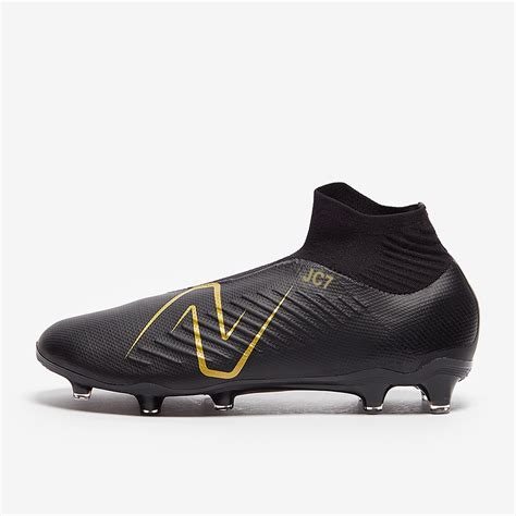 New Balance Tekela V4 Magia FG Noir Or Chaussures De Foot Homme