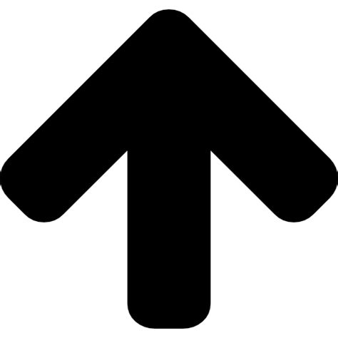Flecha Hacia Arriba Icono Gratis