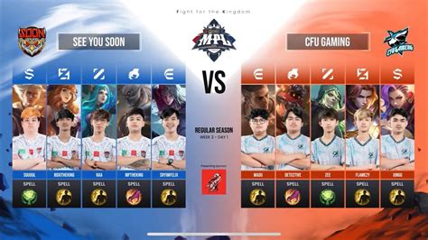 Game See You Soon Vs Cfu Gaming Mpl Kh S Mobile