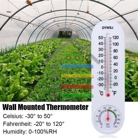 Jual THERMOMETER TERMOMETER DINDING TEMBOK WALL HYGROMETER PENGATUR