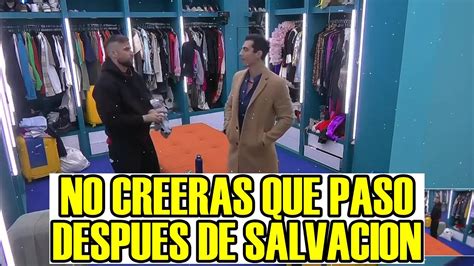 NO CREERAS LO QUE PASO DESPUES DE LA SALVACION LA CASA DE LOS FAMOSOS