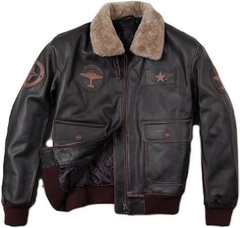 Kurtka pilotka męska skórzana Top Gun Deniro Ceny i opinie Ceneo pl