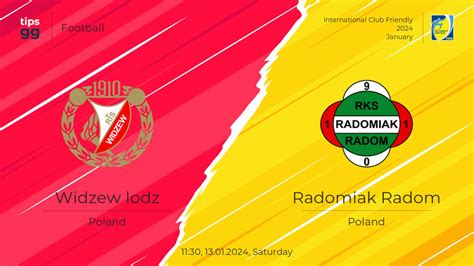 Widzew Lodz Vs Radomiak Radom 13 01 2024 At International Club Friendly