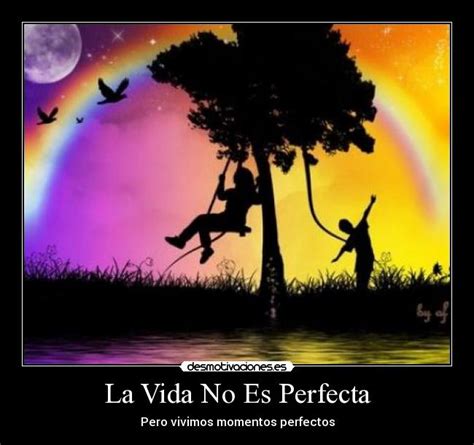 La Vida No Es Perfecta Desmotivaciones