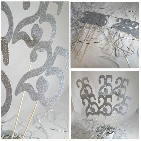 Love These 25th Wedding Anniversary Decorations Silver Wedding