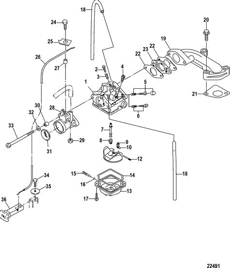 Mercury Mercury Stroke Carb R Up Carburetor