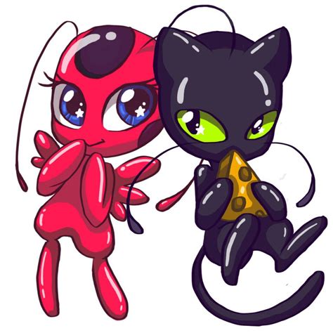 Tikki And Plagg By KatamaKrafts On DeviantArt Miraculous Ladybug Fan