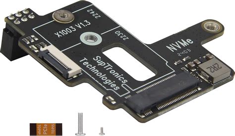 Geekworm X1003 PCIe M 2 NVMe SSD PIP PCIe Peripheral Board For