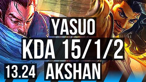Yasuo Vs Akshan Mid Games Legendary Br Grandmaster