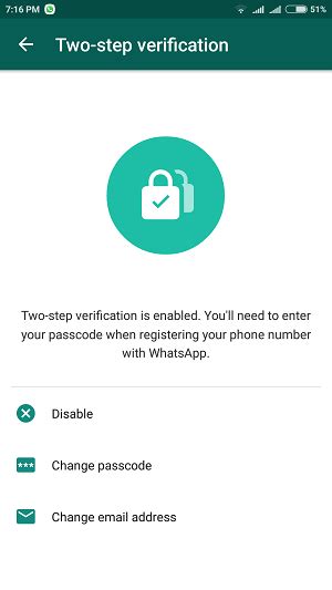 How To Enable Two Step Verification On Whatsapp