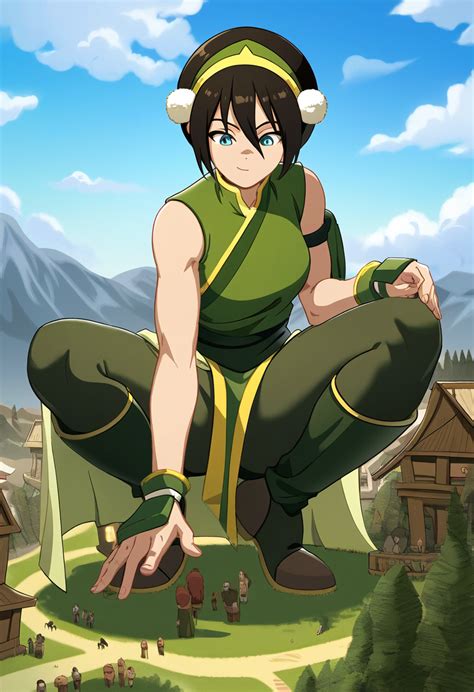 Giantess Toph Avatar The Last Airbender By Sbr10 On Deviantart