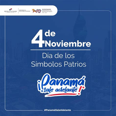 04 de Noviembre Día Nacional de los Símbolos Patrios Ministerio