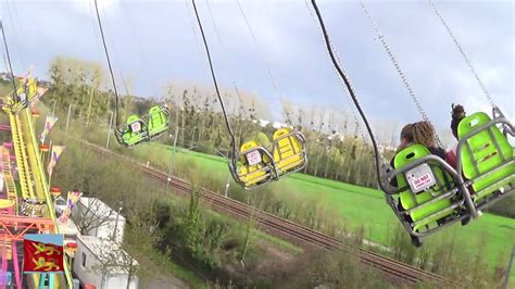 Manège Sky Flyer foire de Pâques 2018 Caen 14 YouTube