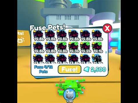 What Happens When You Fuse 4 Rainbow Glitched Dragon In Pet Simulator X