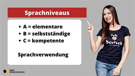 Was Ist Sprachniveau Deinsprachcoach