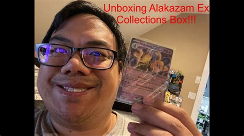 Unboxing Pokémon Scarlet and Violet 151 Alakazam Ex Collection Box