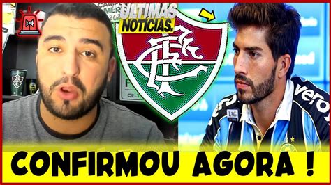 SAIU AGORA TORCIDA VAI A LOUCURA TRICOLOR CONFIRMOU TUDO ÚLTIMAS