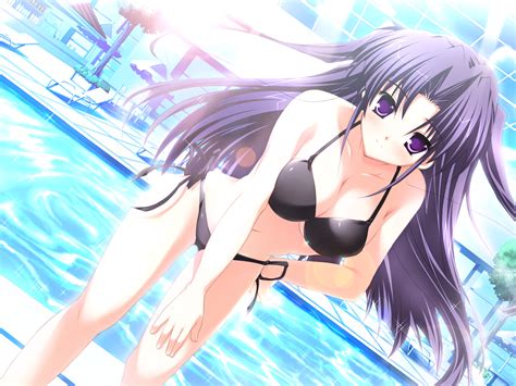 Bikini Game Cg Lyrical Lyric Marmalade Mikeou Swimsuit Takami Rin