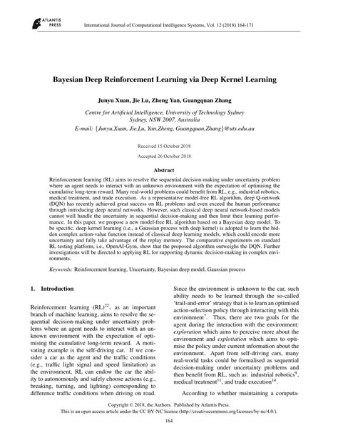 pdf bayesian deep reinforcement learning via deep kernel learning