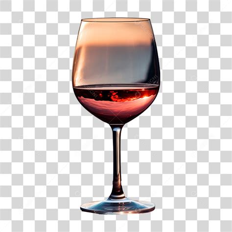 Taça de Vinho Tinto PNG Transparente download Designi