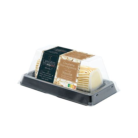 Dessert glacé omelette Norvégienne et crème glacée vanille gousses