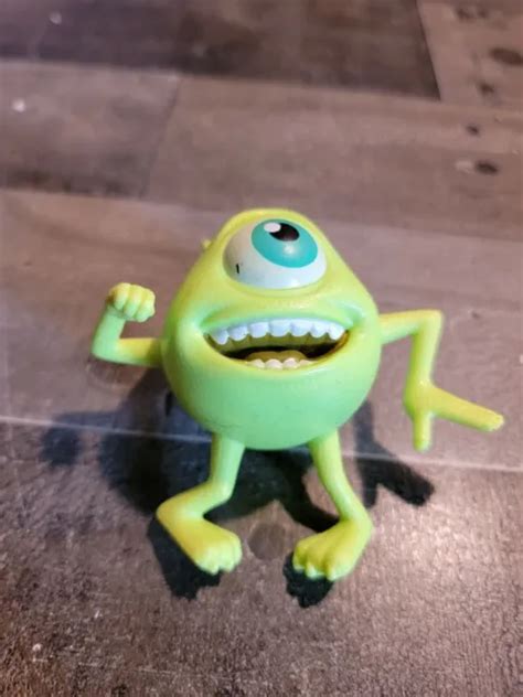 MCDONALDS DISNEY PIXAR Monsters Inc Mike Wazowski In Car Toy Sealed