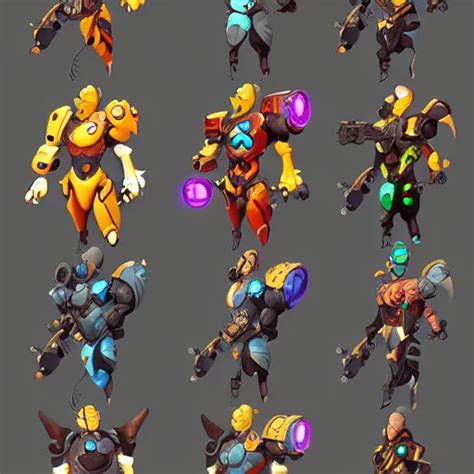 Dave Tipper Overwatch Hero Concept Character Trending Stable