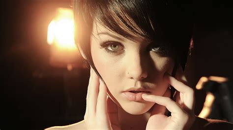HD Wallpaper Melissa Clarke Face Model Women Wallpaper Flare