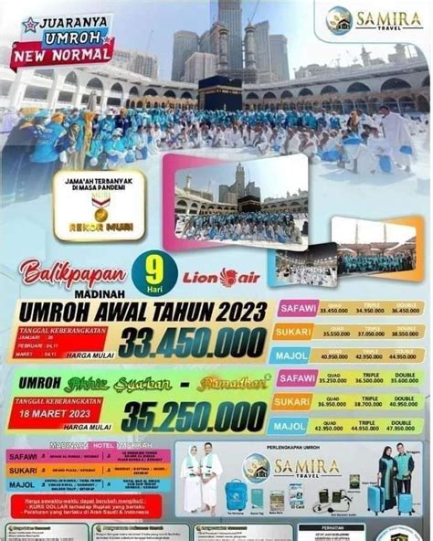 SAMIRA TRAVEL UMROH DAN HAJI TERBAIK DI KALIMANTAN TIMUR Wisata Haji