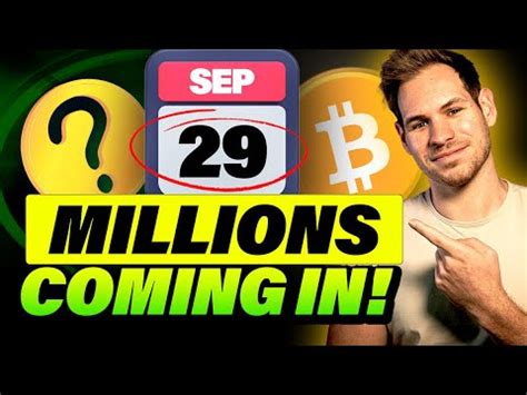 THIS COULD BE HUGE FOR CRYPTO MILLIONS COMING IN SEP 29 YouTube