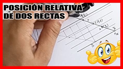 Posición relativa de dos rectas Sistema de planos acotados dibujo