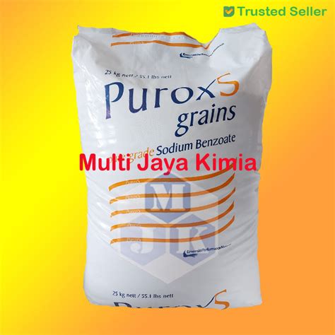Jual Sodium Benzoate Natrium Benzoat PUROX 25Kg Shopee Indonesia