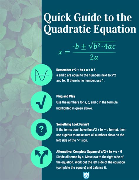 Master Quadratic Equations Expert Guide