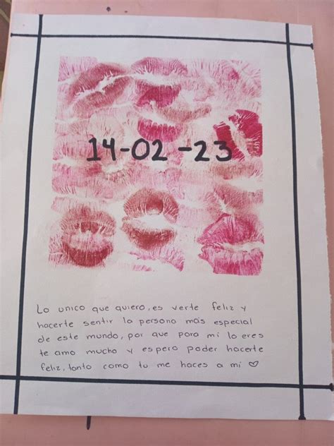 Tarjeta San Valent N En Tarjetas De Besos Regalos Sentimentales
