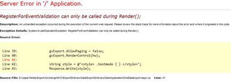Export Gridview Data To Excel File Inside Ajax Update Panel Using ASP
