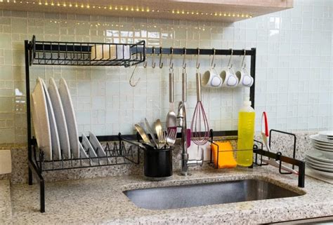 Cozinha Suspensa Modular Autosustentável Escorredor 20 Peças Amazon