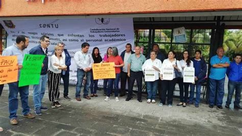 Docentes de región Veracruz Boca del Río de la UV se unen al paro