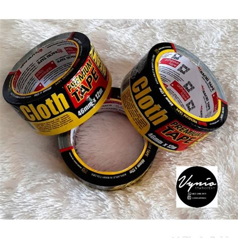 Jual Lakban Kain Hitam Isolasi Tape Nachi X Meter Mm X M