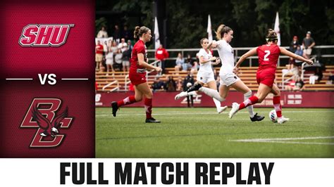 Sacred Heart Vs Boston College Full Match Replay Acc Women S